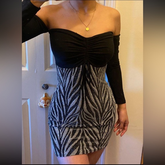 Jacaranda | Dresses | Zebra Mini Dress | Poshmark